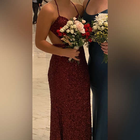 Dresses | Red Wine Prom Dress | Poshmark